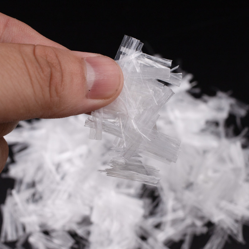 100% Virgin Concrete PP Fiber Fibrillated Mesh Form For Reinforcement