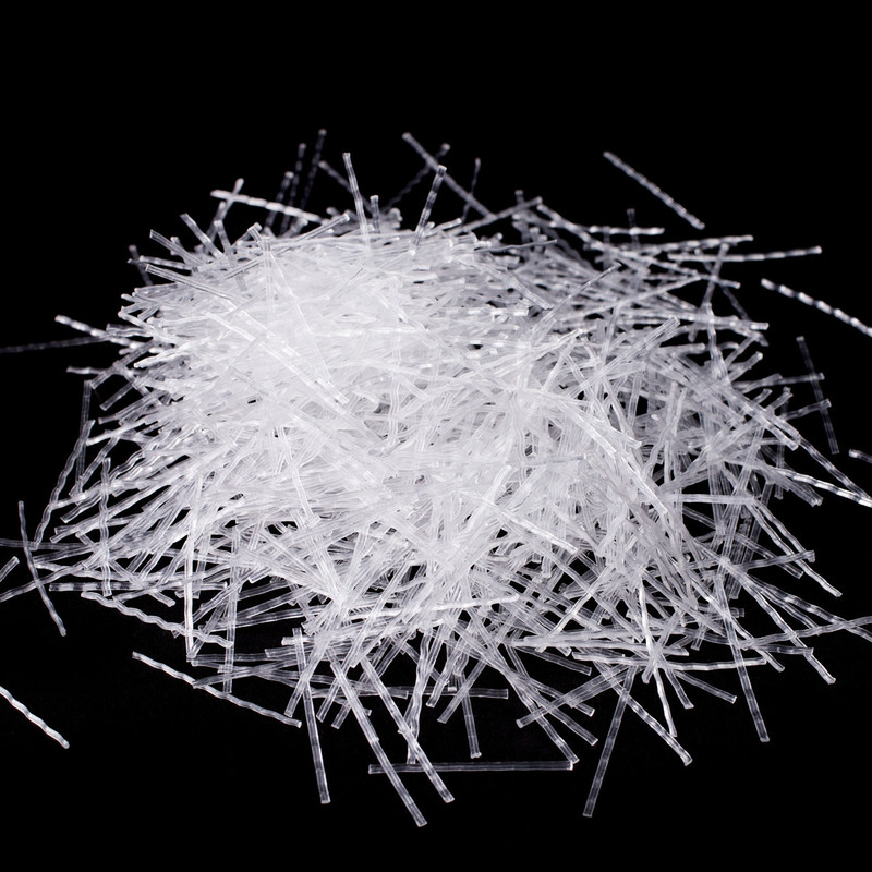 PP Macro Fiber Wave Form Instead of Welded Metal Mesh And Steel Fibers ...