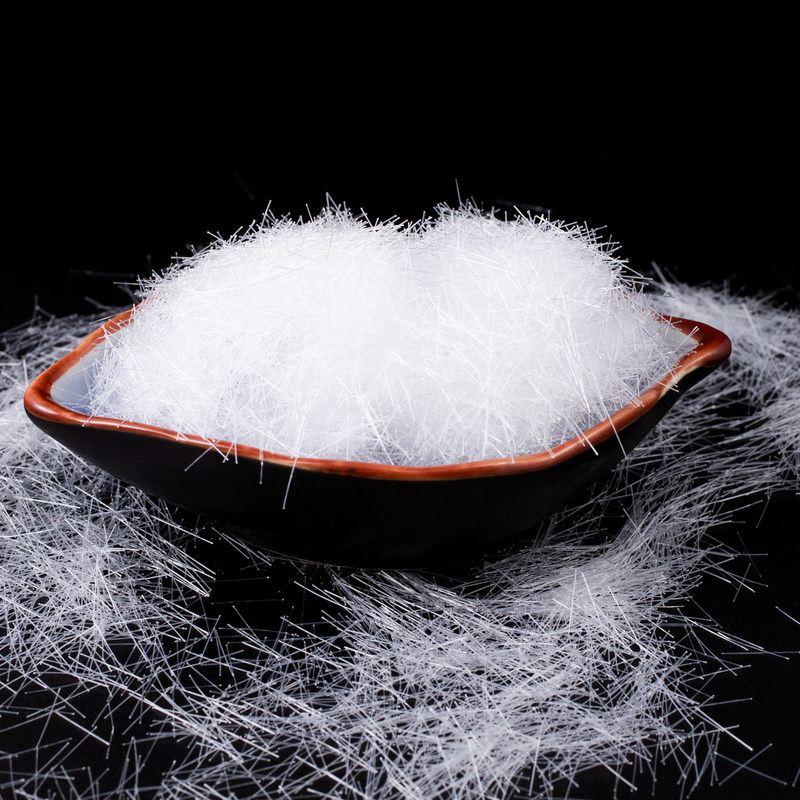 High Tenacity And High Modulus PVA Fiber 6mm / 12mm For Cement Concrete ...