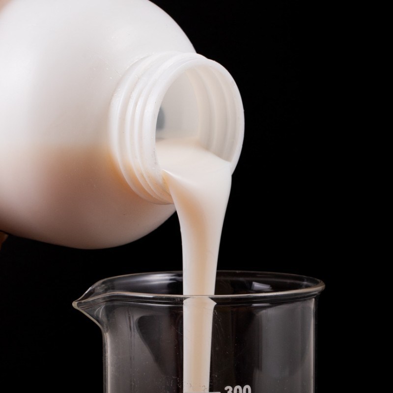 Milky White Translucent Liquid Styrene-Acrylic Copolymer Emulsion R-309 For Water-Based Finish Oil