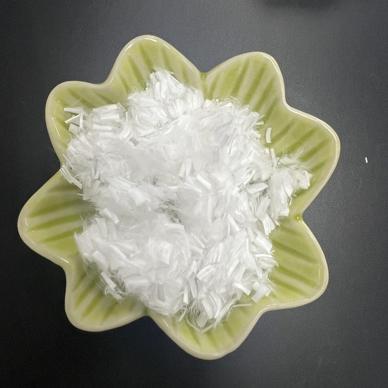 Short Dry Cut Polylactic Acid Fiber PLA Fiber 1.5D*6mm For Paper-Making